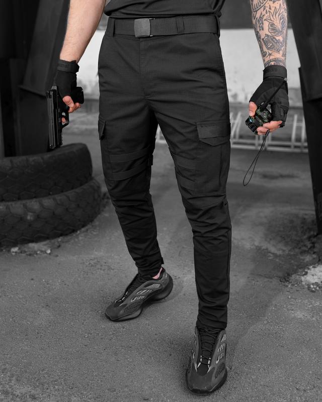 Black Cargo Tactical Pants
